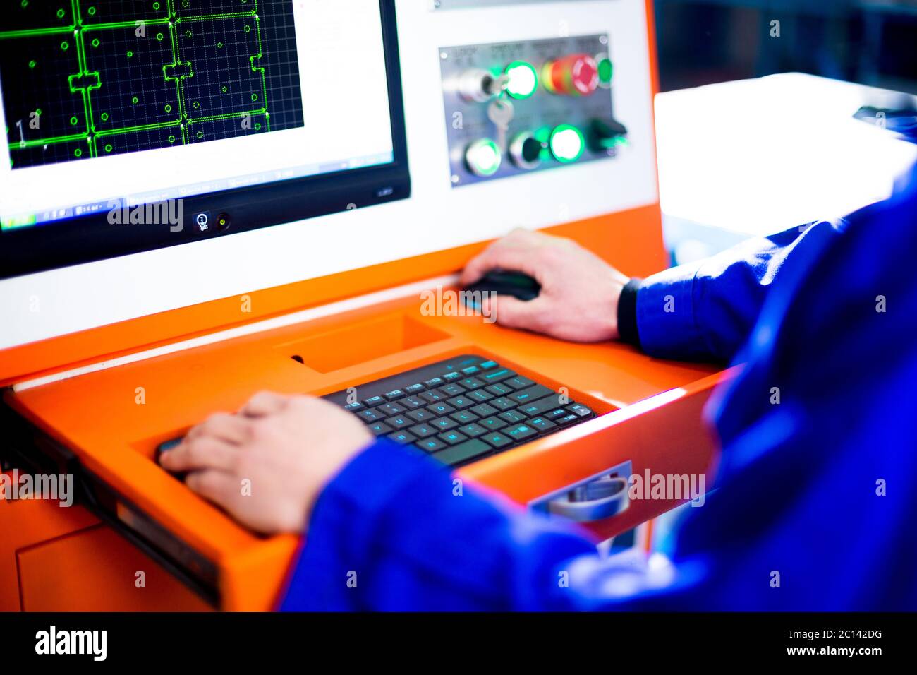 interior of modern manufacturing factory Stock Photo - Alamy