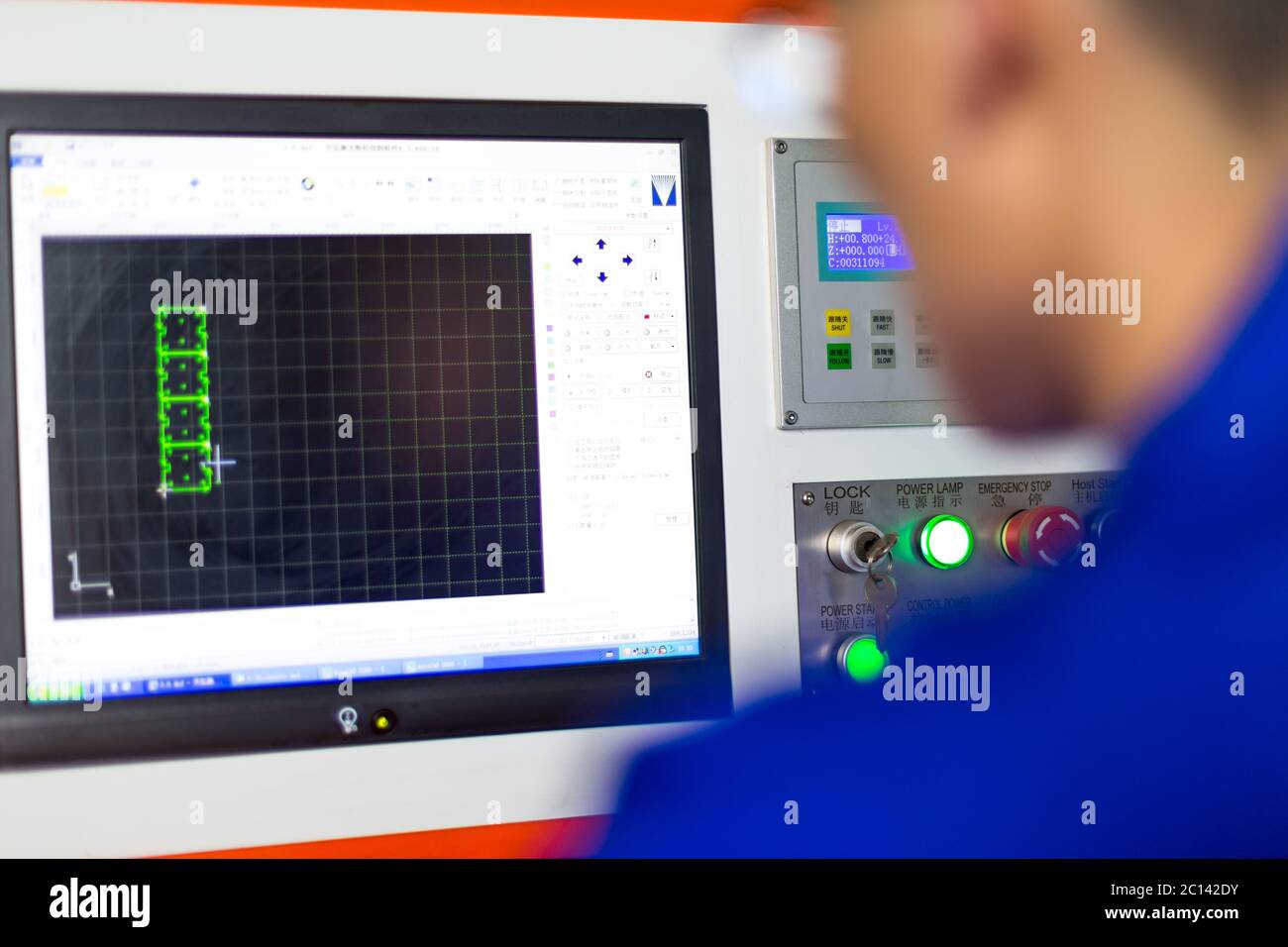 interior of modern manufacturing factory Stock Photo - Alamy