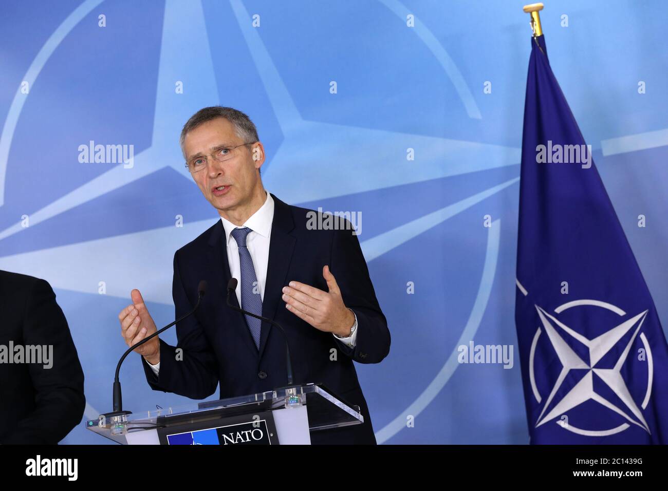 NATO Secretary General Jens Stoltenberg Stock Photo - Alamy