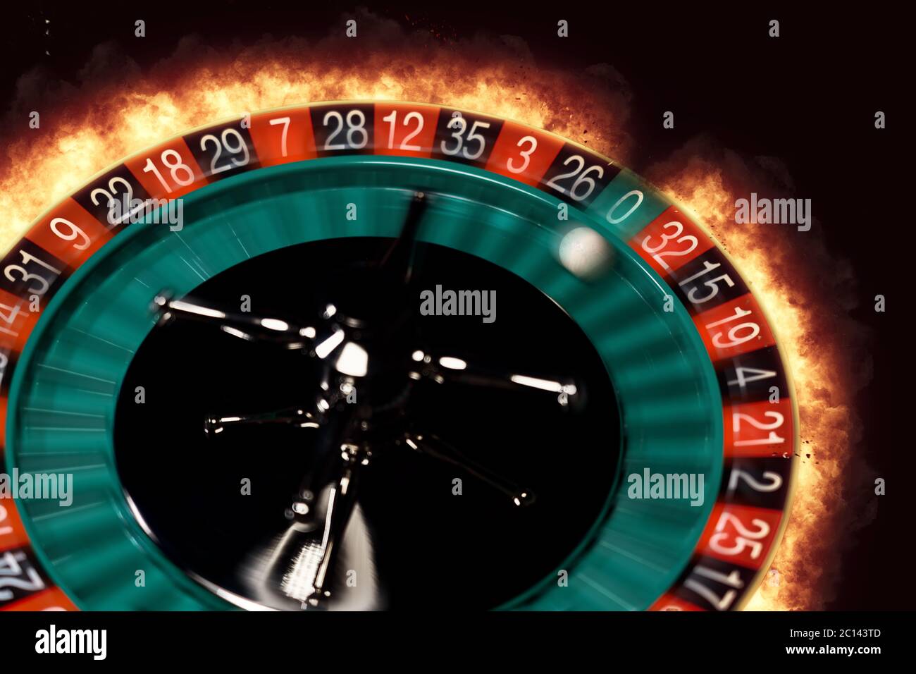 Poker chips fire hi-res stock photography and images - Alamy