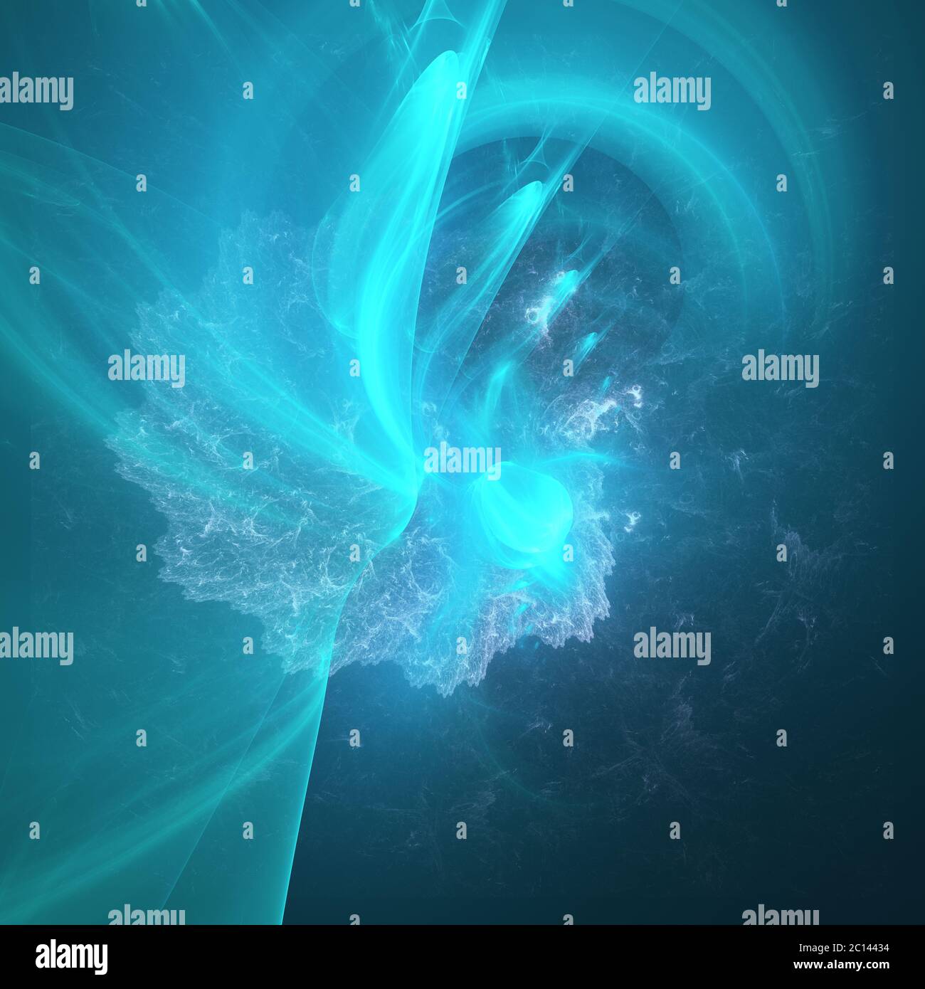 Abstract blue curved lines background hi-res stock photography and ...