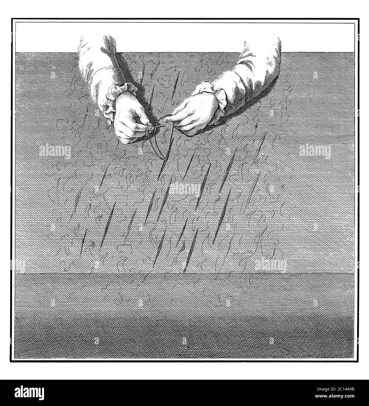 Structure of threads Cut Out Stock Images & Pictures - Alamy