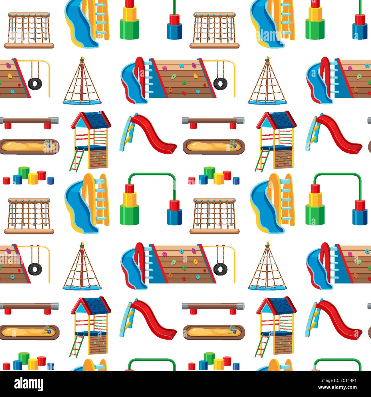 School children playing in playground Cut Out Stock Images & Pictures ...