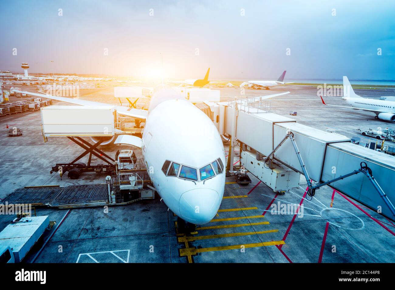 Business plane crowded hi-res stock photography and images - Alamy