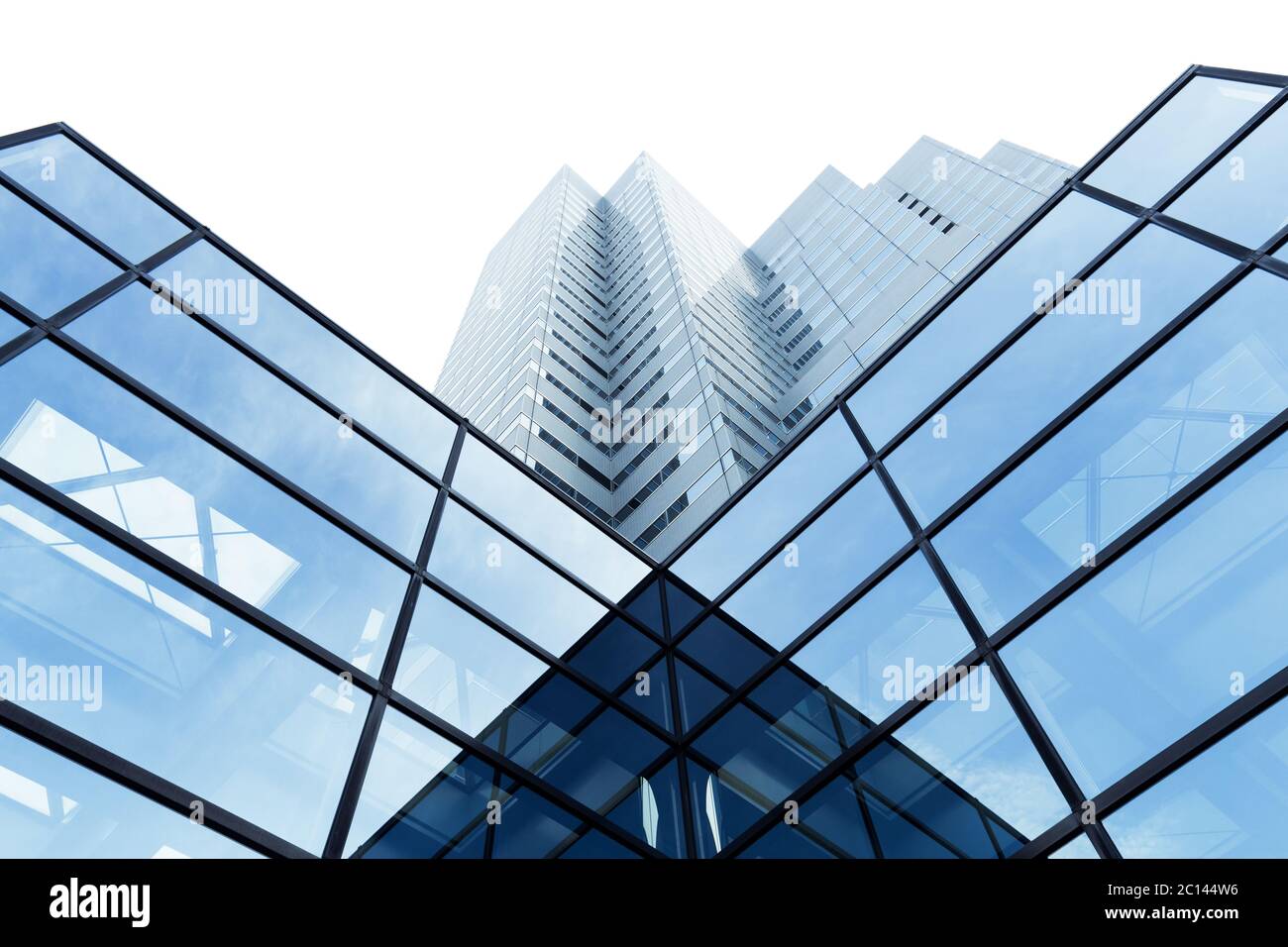 glass architecture of modern building in tokyo Stock Photo - Alamy