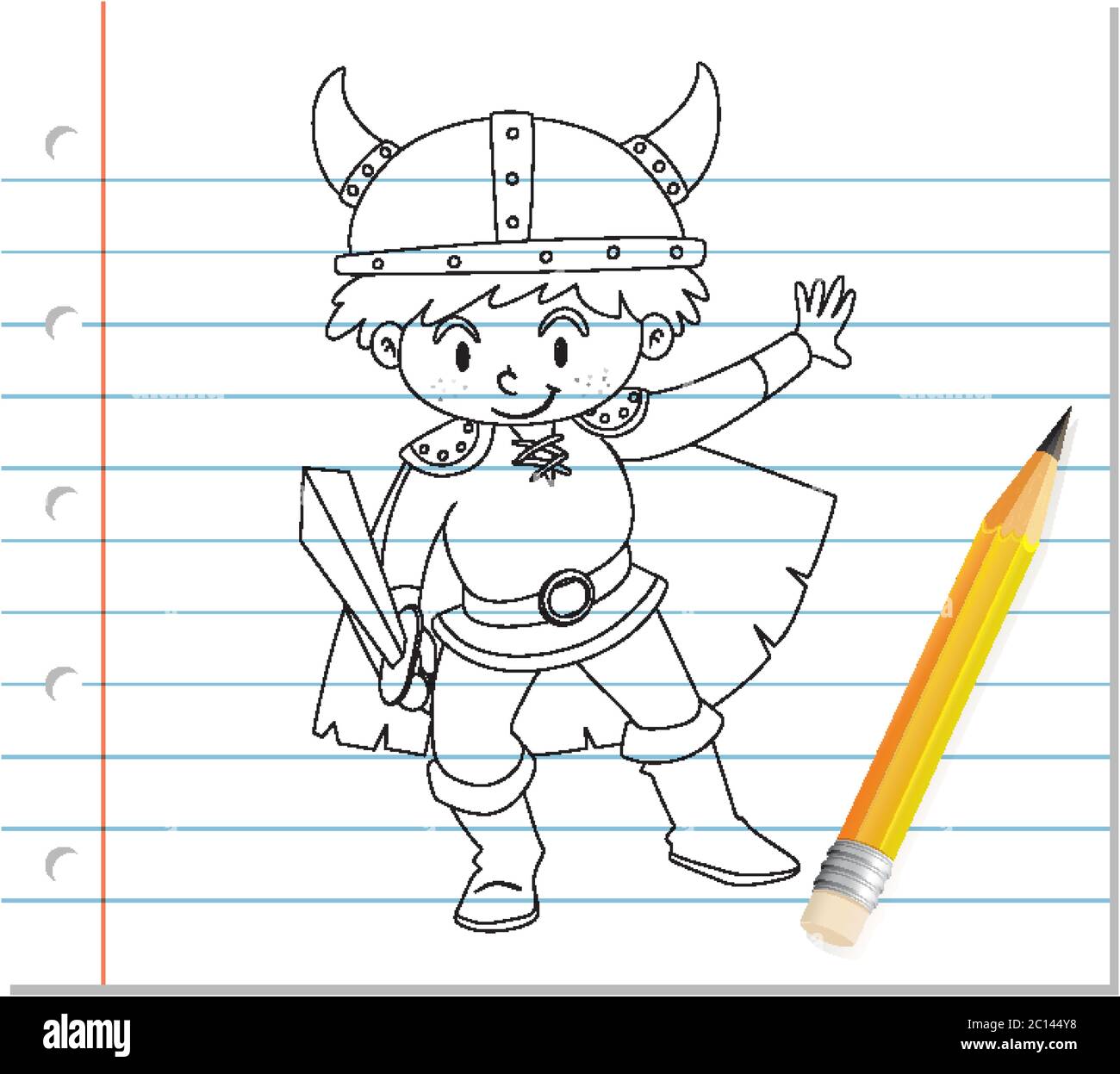 Knight Drawings For Kids