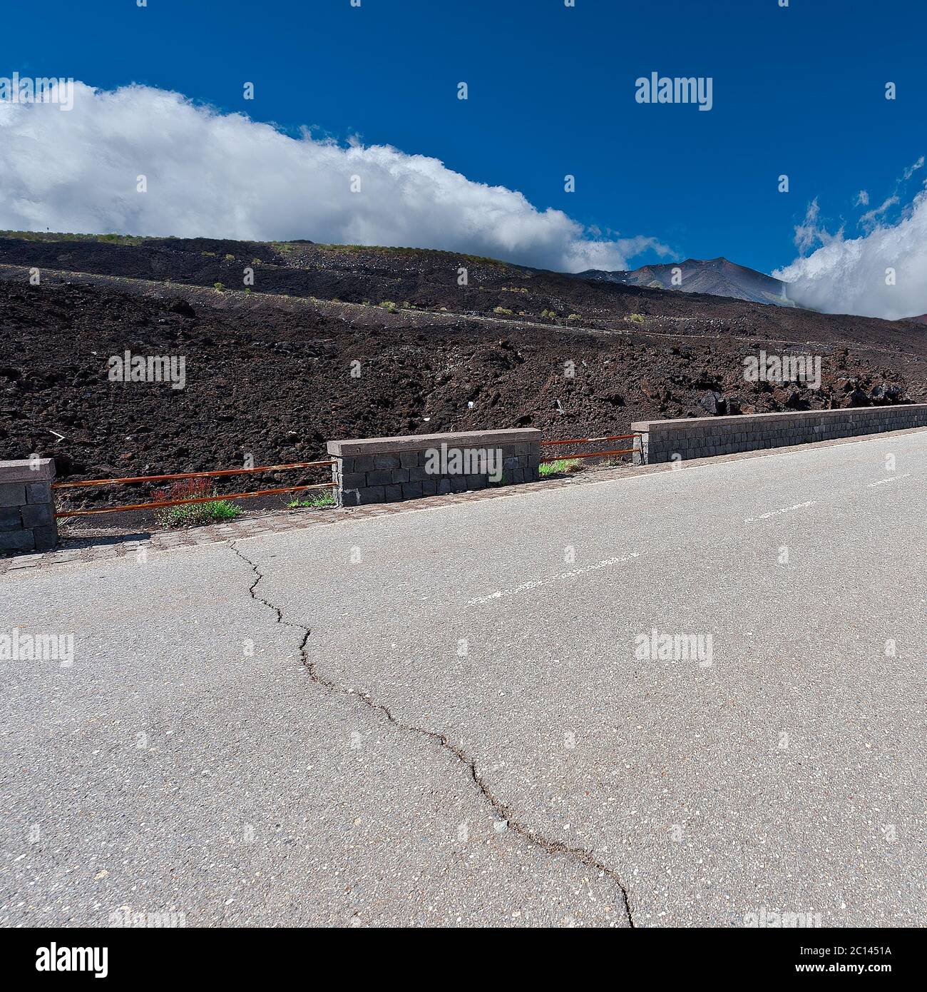 Road to Etna Stock Photo - Alamy