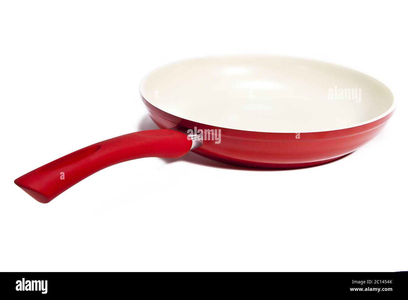 Empty red frying pan hi-res stock photography and images - Alamy