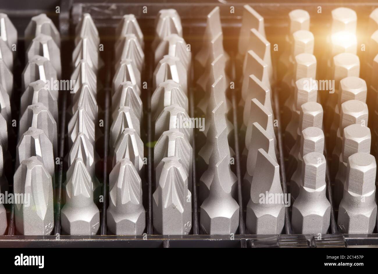 Set of bits in bit holder Stock Photo - Alamy