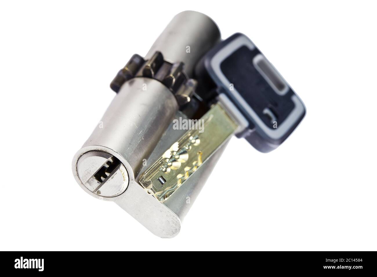 Steel door key pin Cut Out Stock Images & Pictures - Alamy