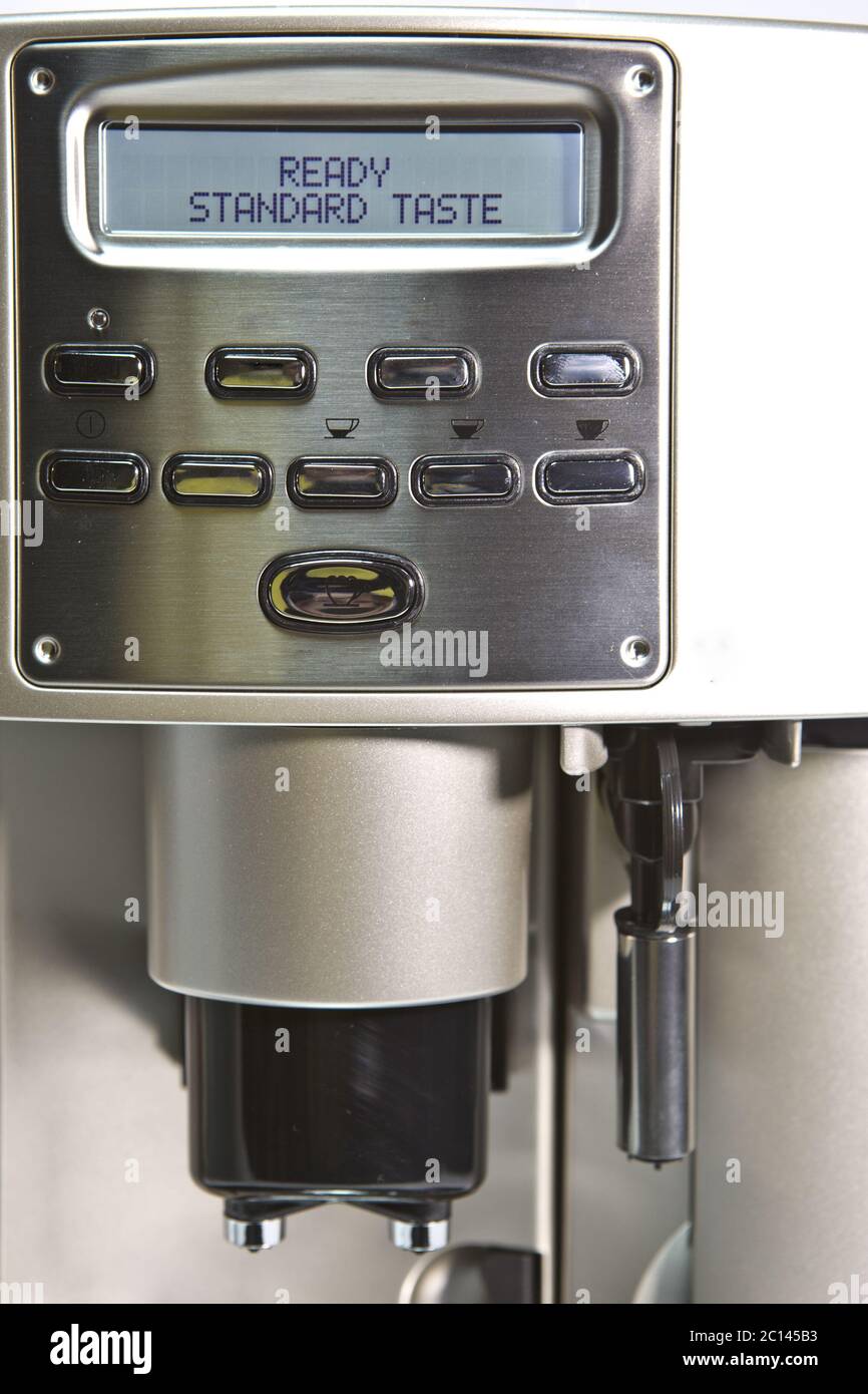 Modern coffee machine hi-res stock photography and images - Alamy