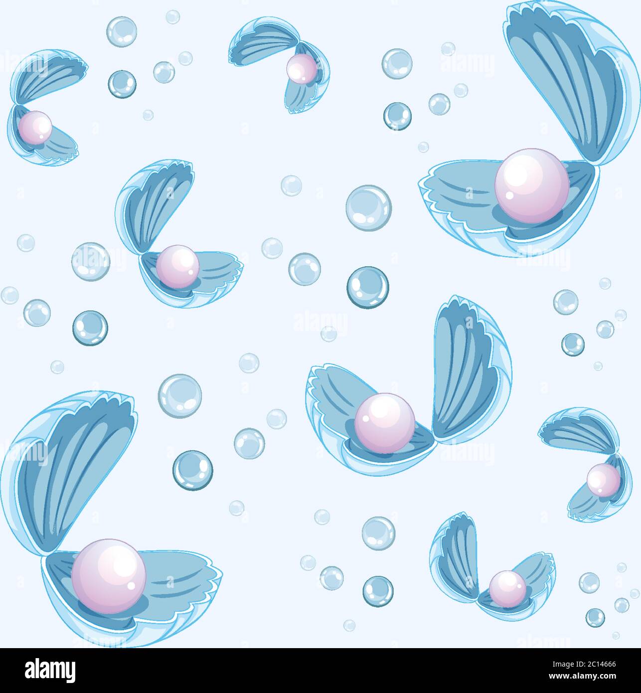 Shell With Pearl Wallpaper