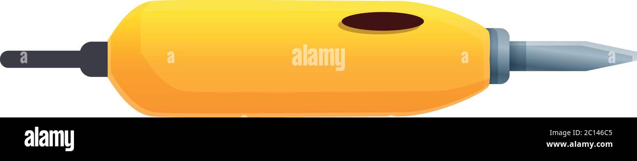 Portable soldering icon. Cartoon of portable soldering vector icon for ...