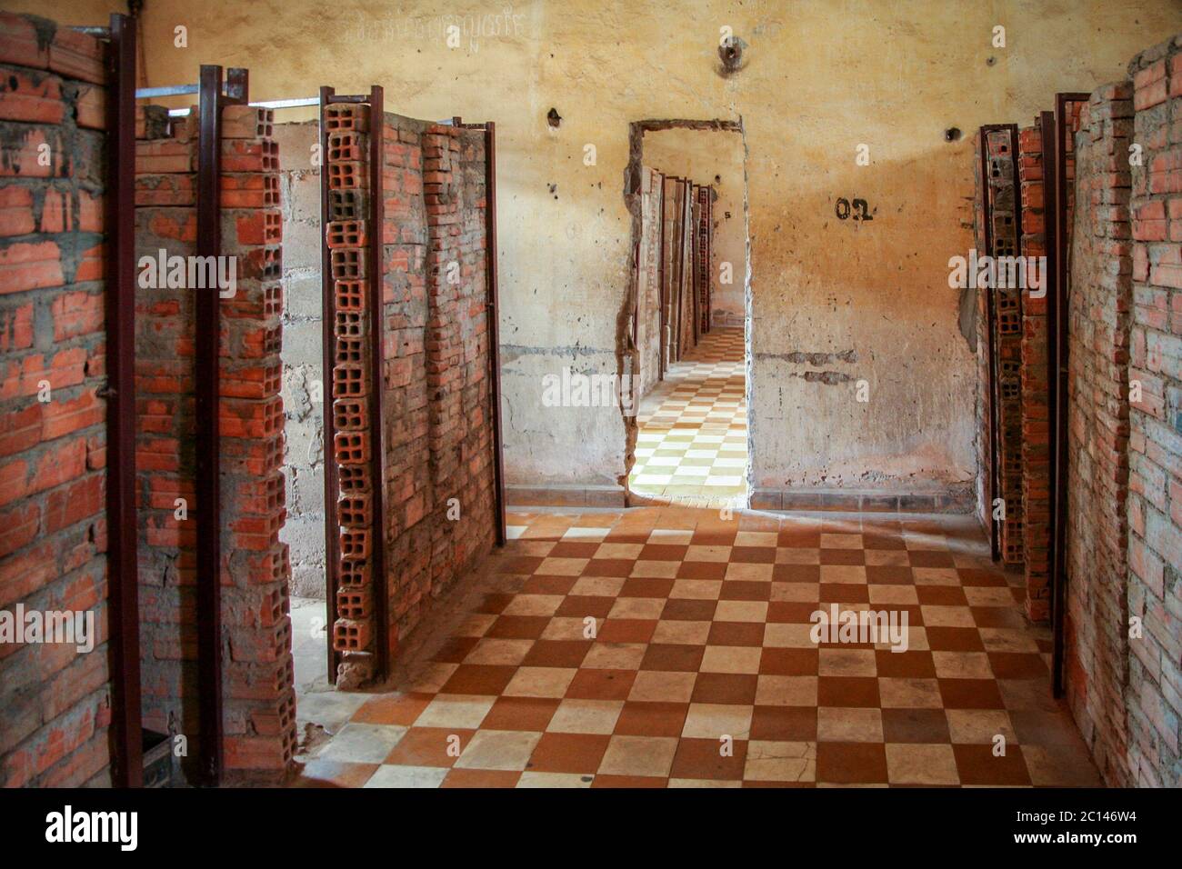Tuol Sleng museum Stock Photo - Alamy