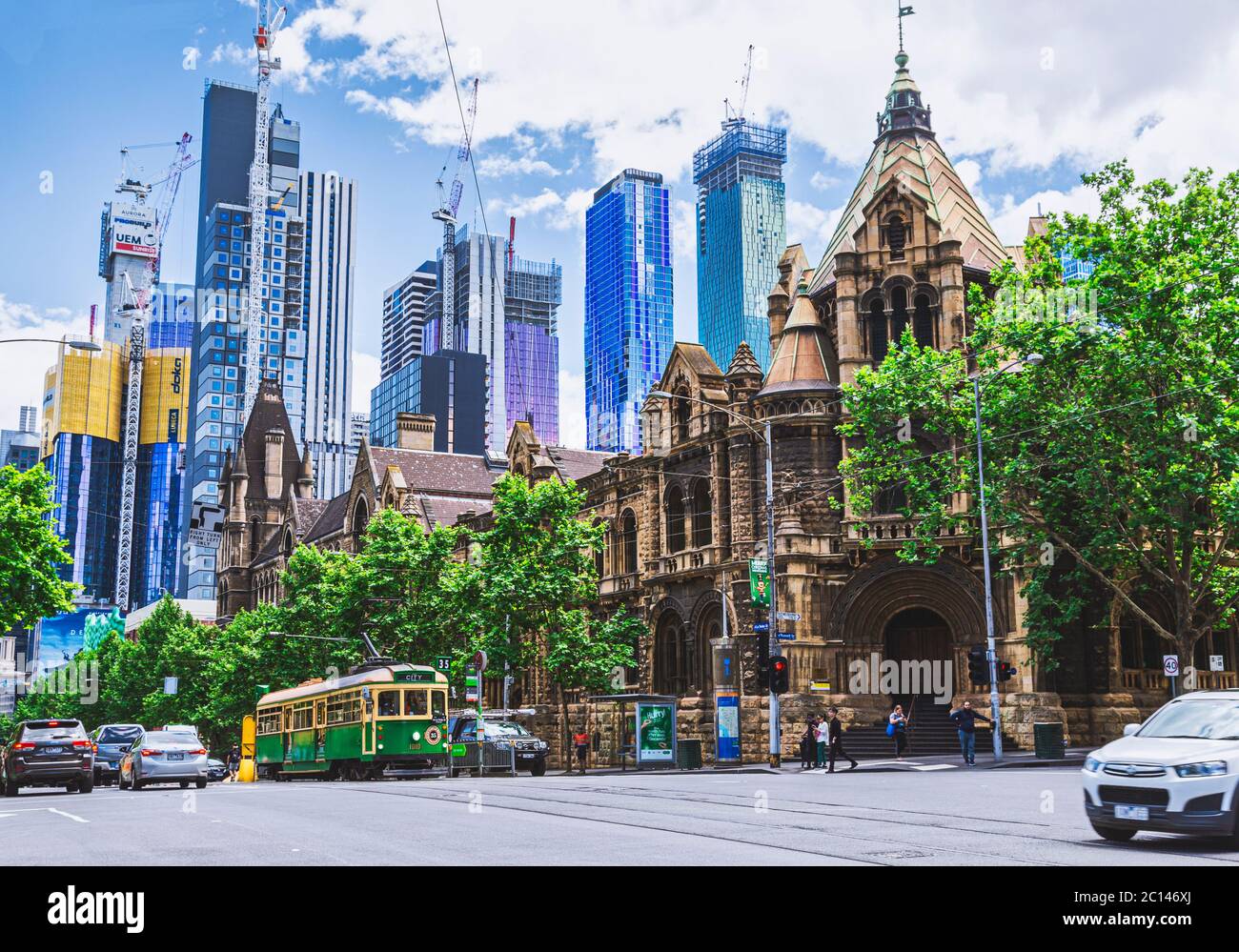 Old melbourne tram hi-res stock photography and images - Alamy