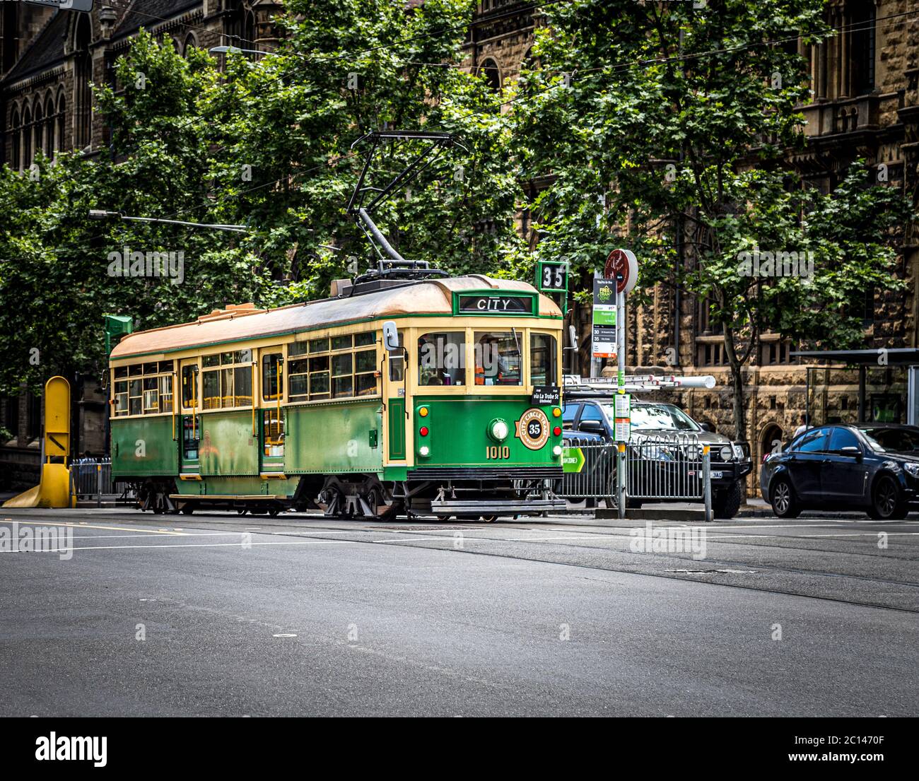 Old melbourne tram hi-res stock photography and images - Alamy