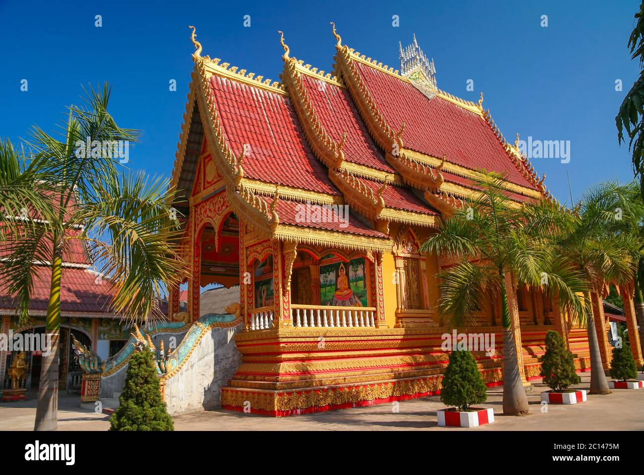 Buddhist Temple In Vientiane High Resolution Stock Photography and ...