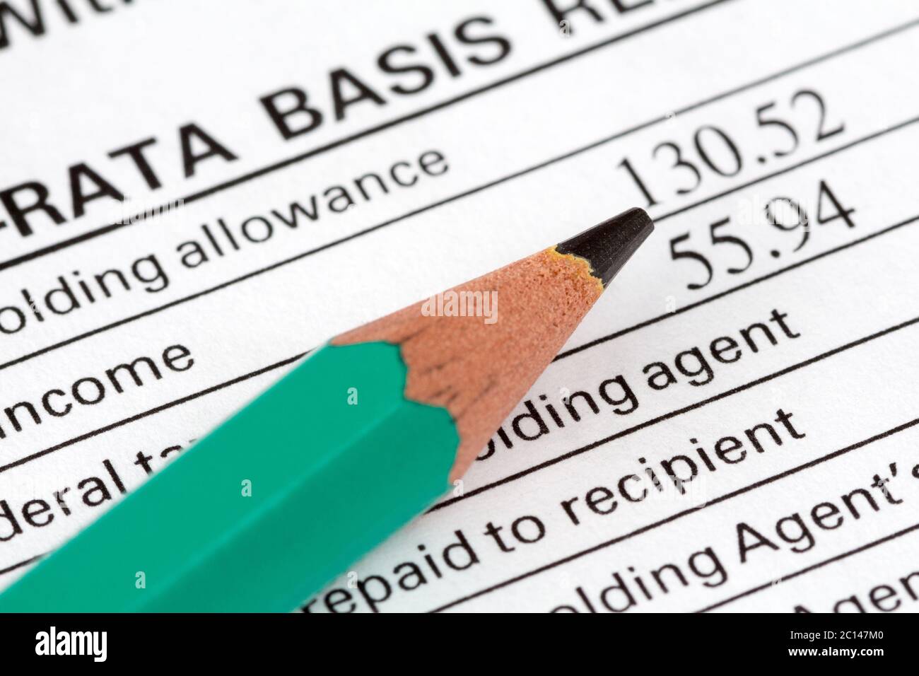 Tax form background Stock Photo - Alamy