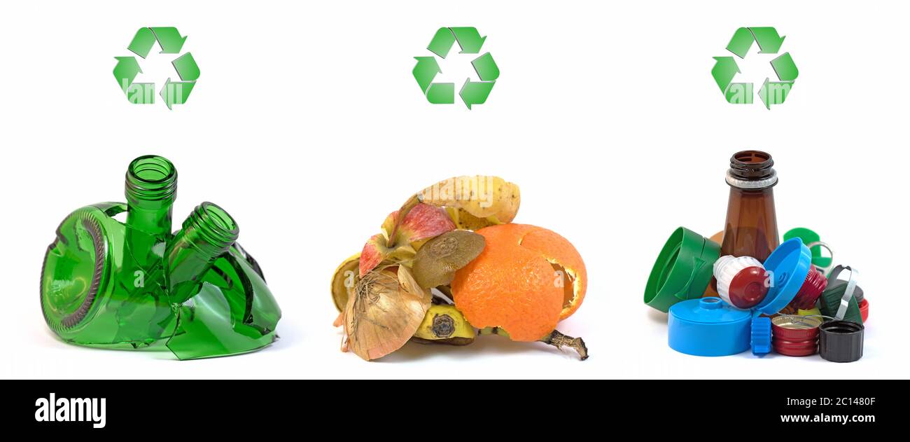 Waste collage hi-res stock photography and images - Alamy