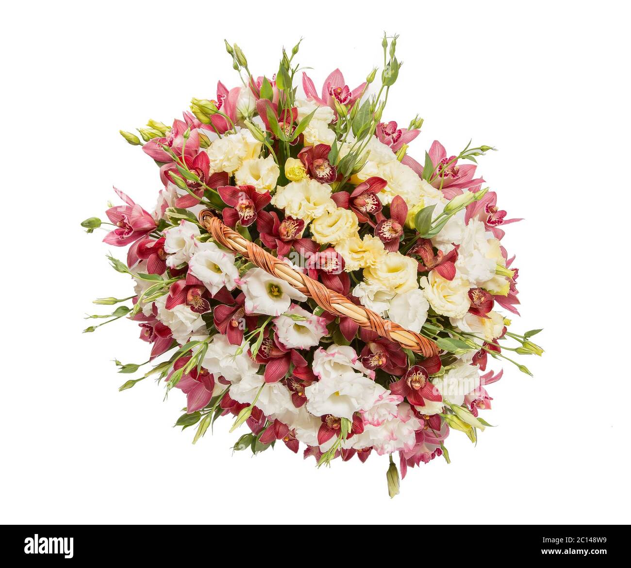 Fresh flowers top view hi-res stock photography and images - Alamy