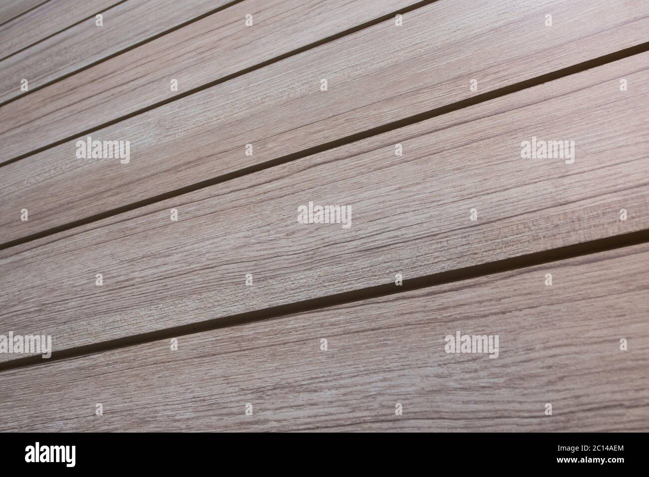 Surface texture of artificial wood wall made of substitute material ...
