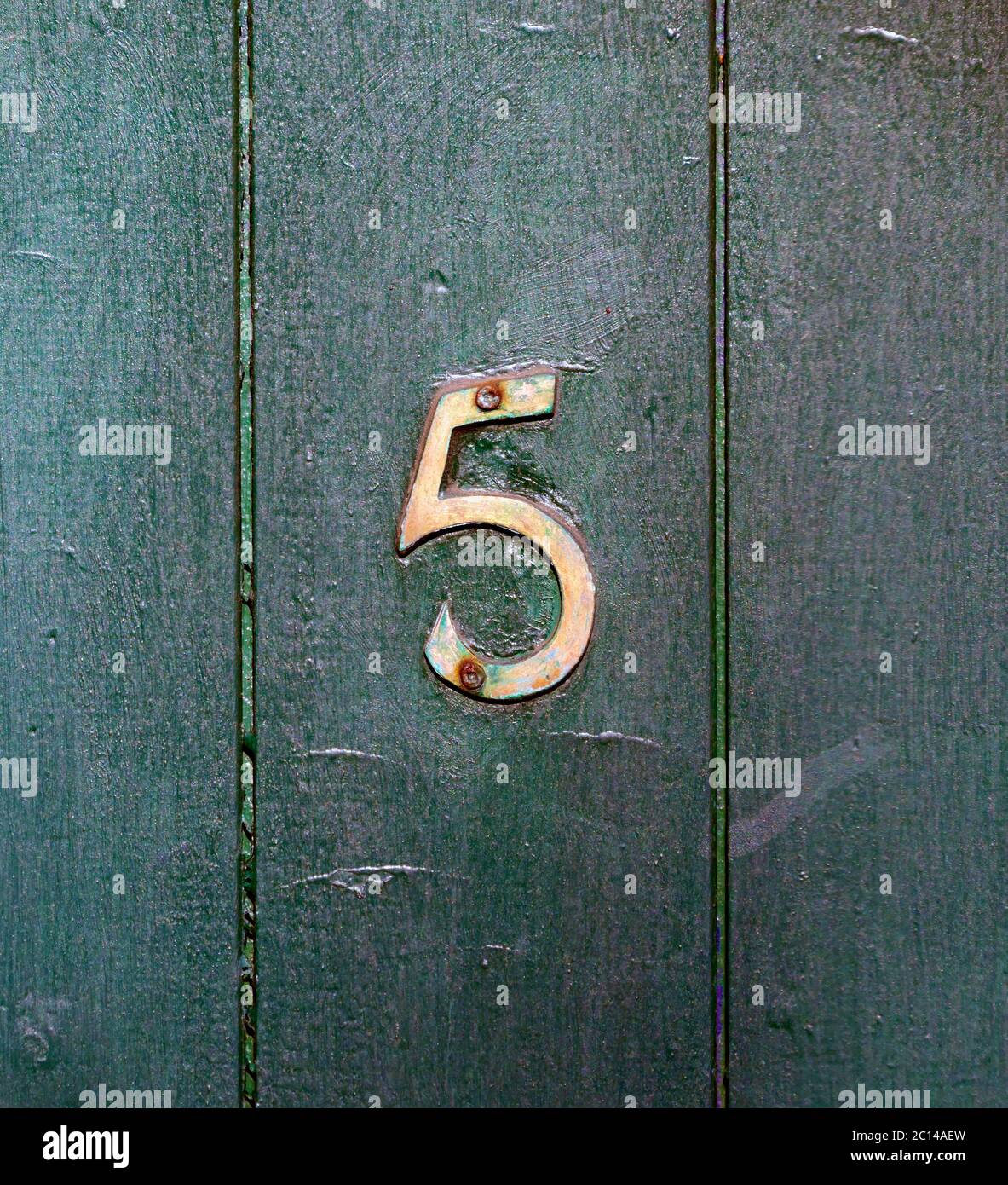 House Number 5 on Wooden Gate. West Grove, Queen's Road, Fellside ...