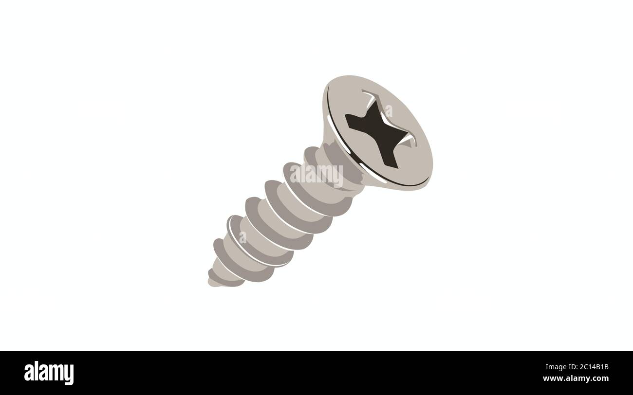 Drill screws Stock Vector Images - Alamy