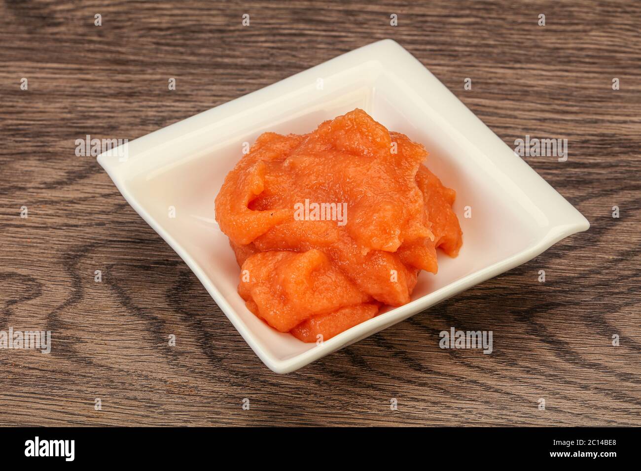 Cod fish roe snack in the bowl Stock Photo - Alamy