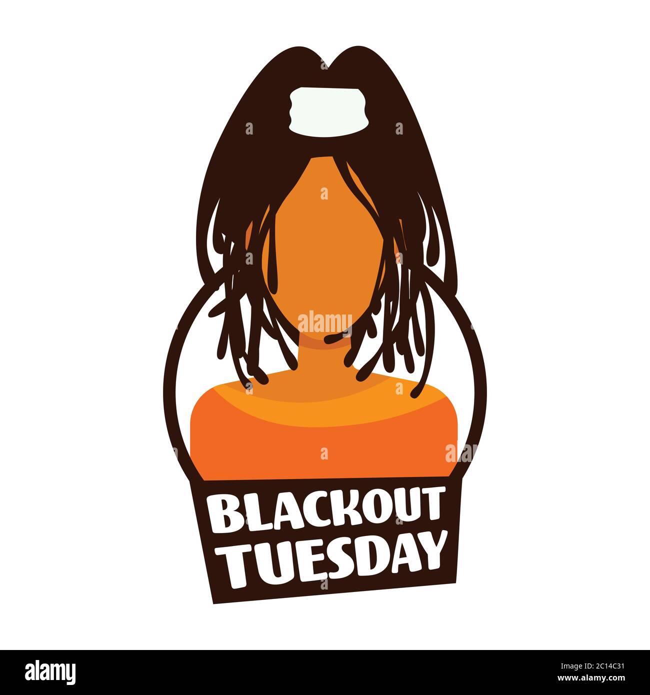 african american woman against racial discrimination black lives matter ...