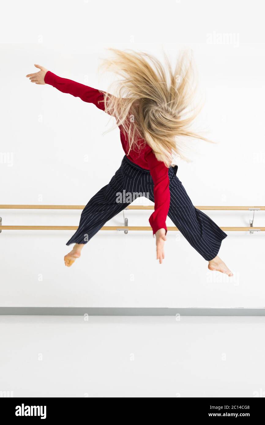 female dancer in action Stock Photo - Alamy