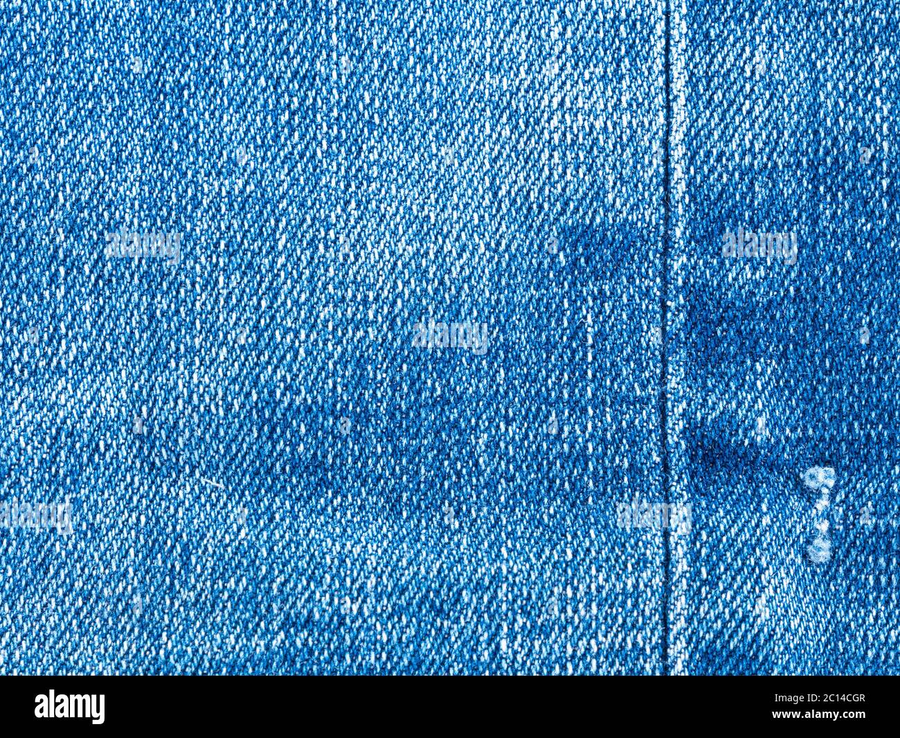 Texture and seam of denim fabric Stock Photo - Alamy