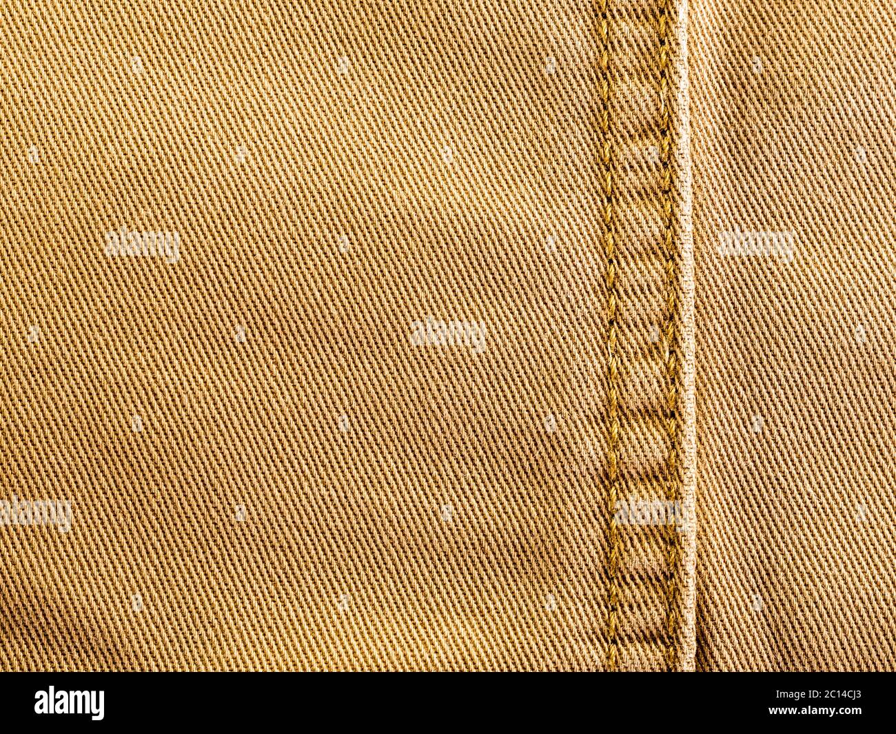 Texture and seam of denim fabric Stock Photo - Alamy
