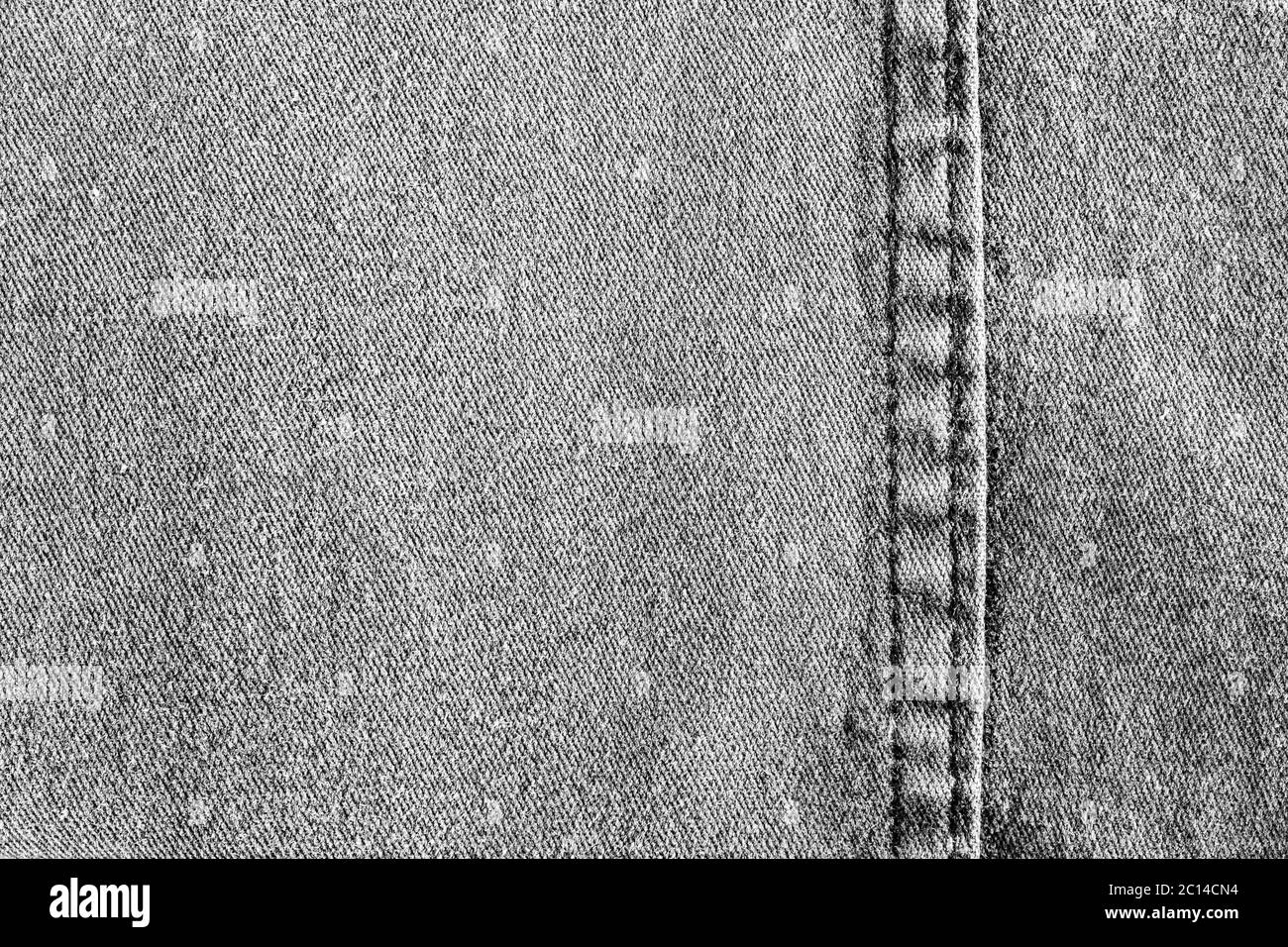 Texture and seam of denim fabric Stock Photo - Alamy