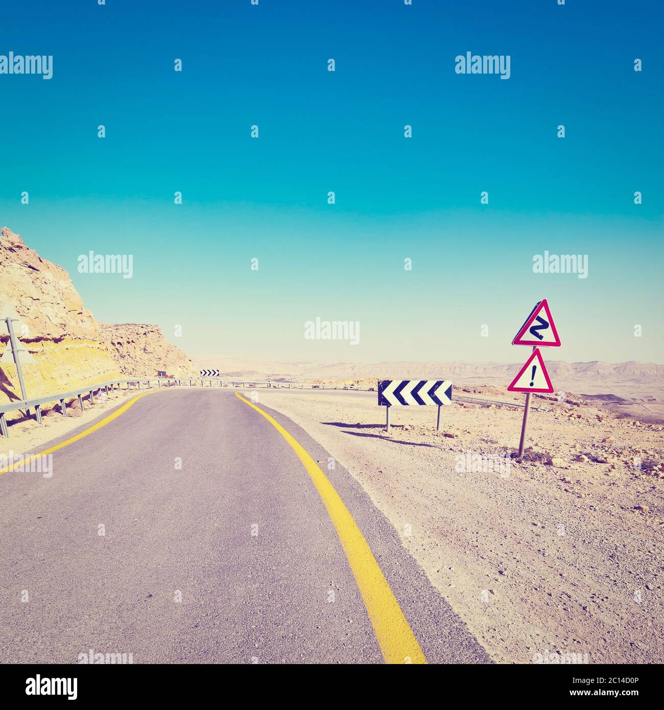 Hot asphalt sign hi-res stock photography and images - Alamy