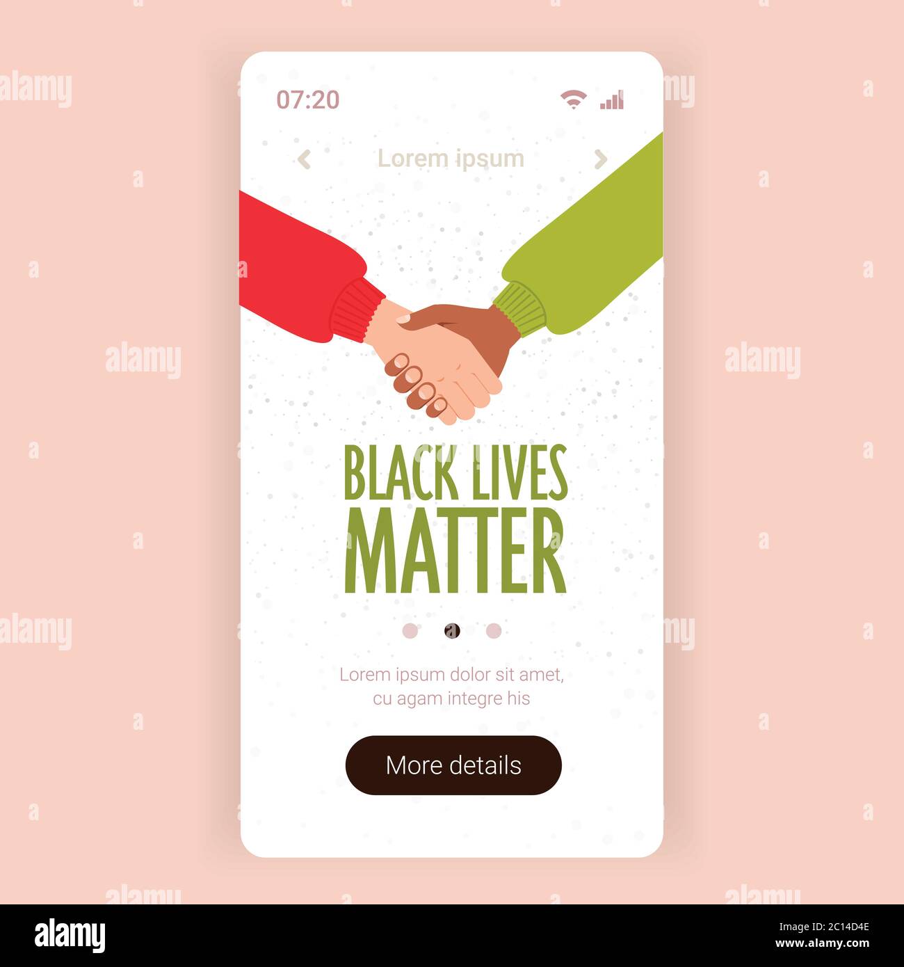 black lives matter multiracial couple holding hand in hand campaign ...