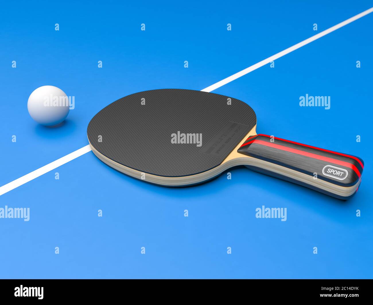 3d render table tennis table hi-res stock photography and images - Alamy