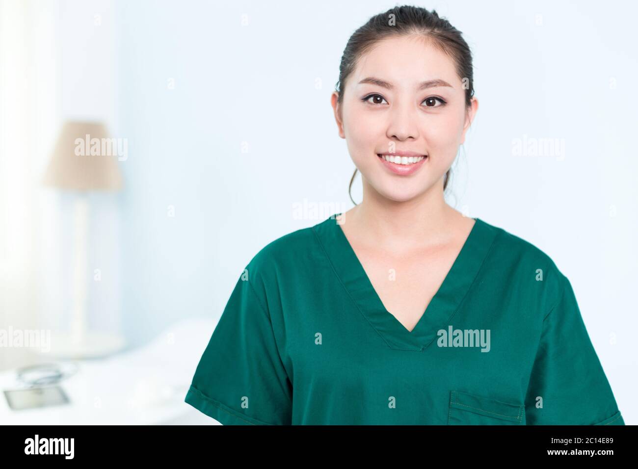 Professional pretty female hospital hi-res stock photography and images ...