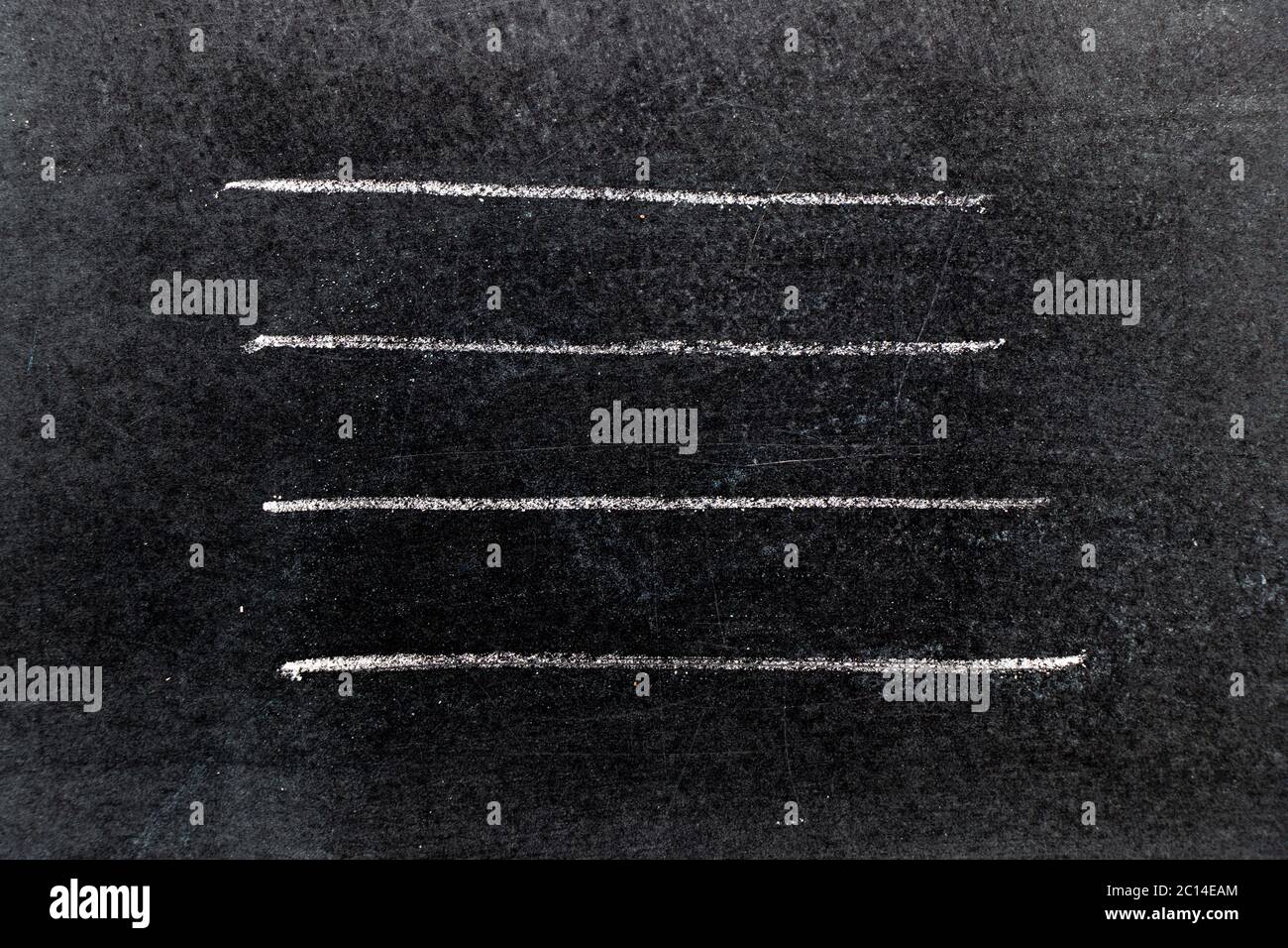 White chalk hand drawing in line shape on black board background Stock ...
