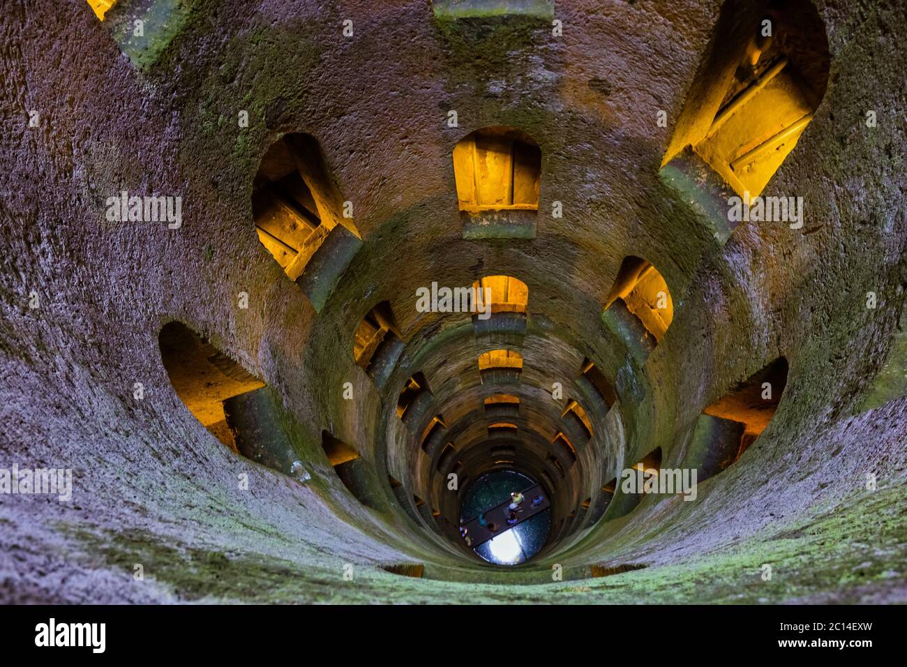 Famous well in Orvieto Italy Stock Photo - Alamy