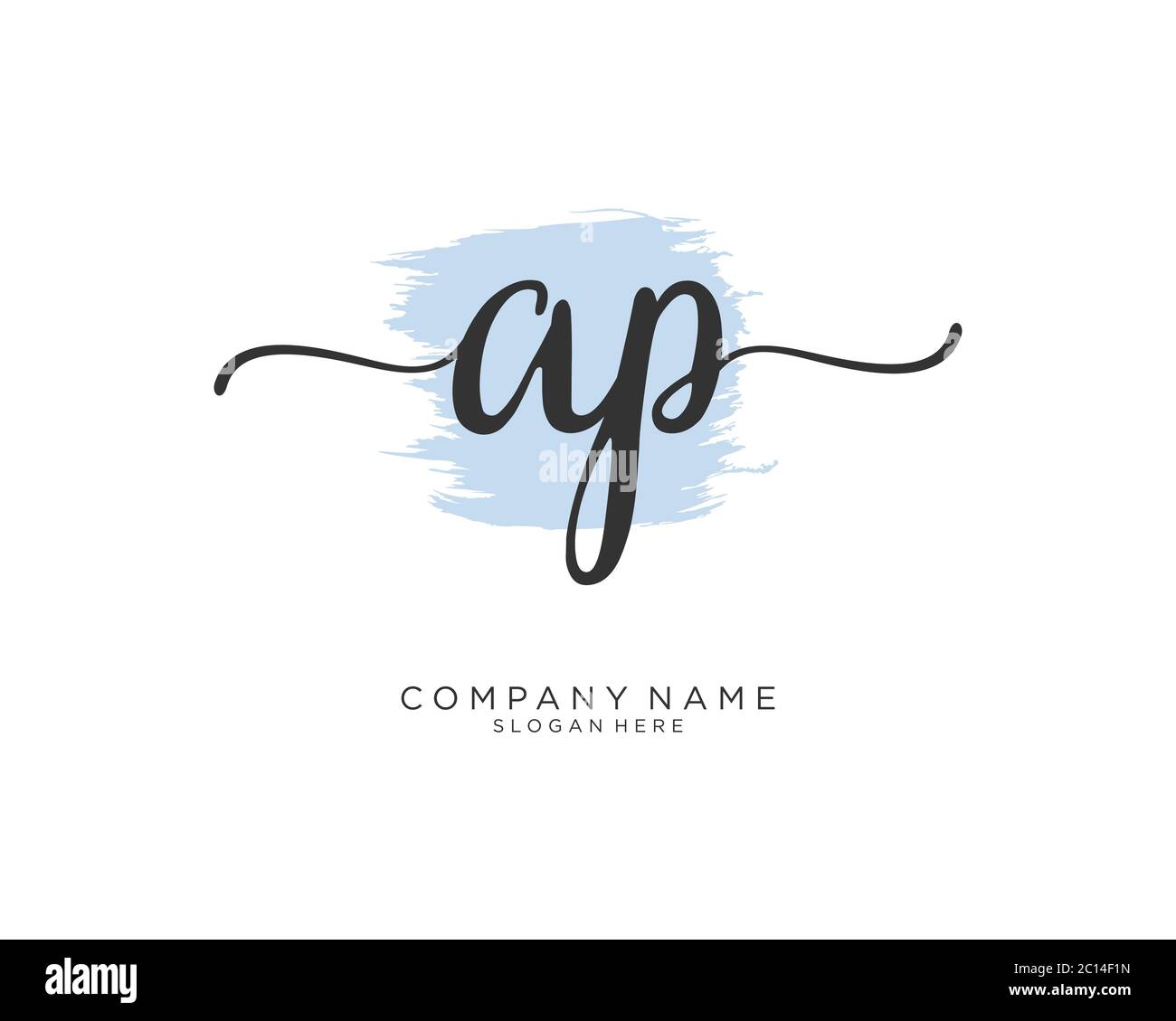 Ap initial logo hi-res stock photography and images - Alamy