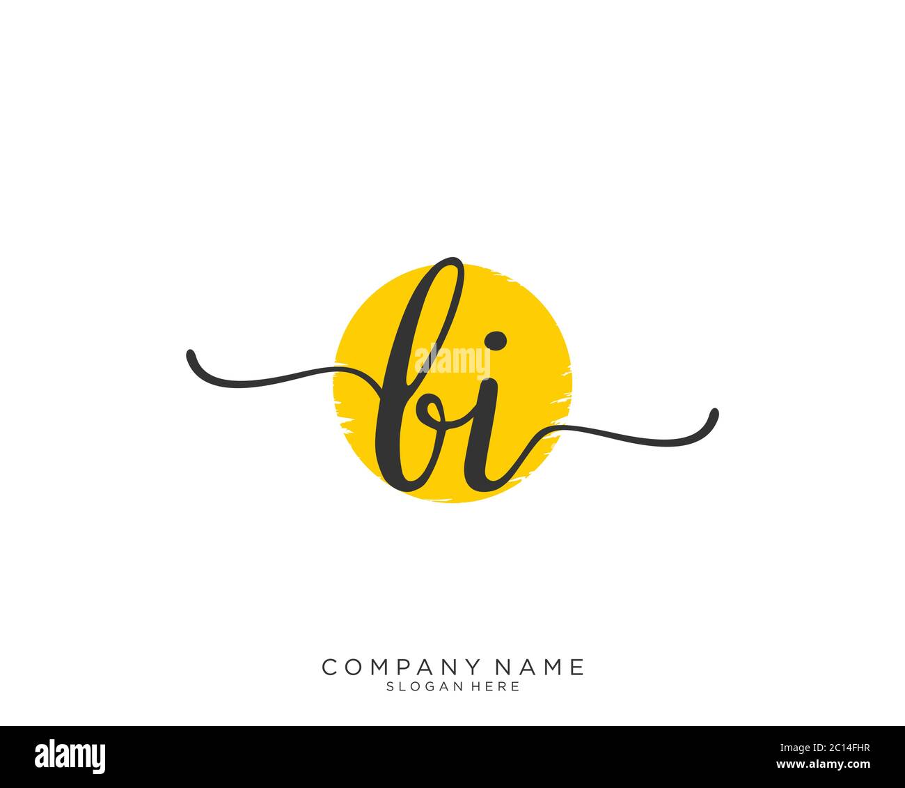 Bi logo icon Stock Vector Images - Alamy