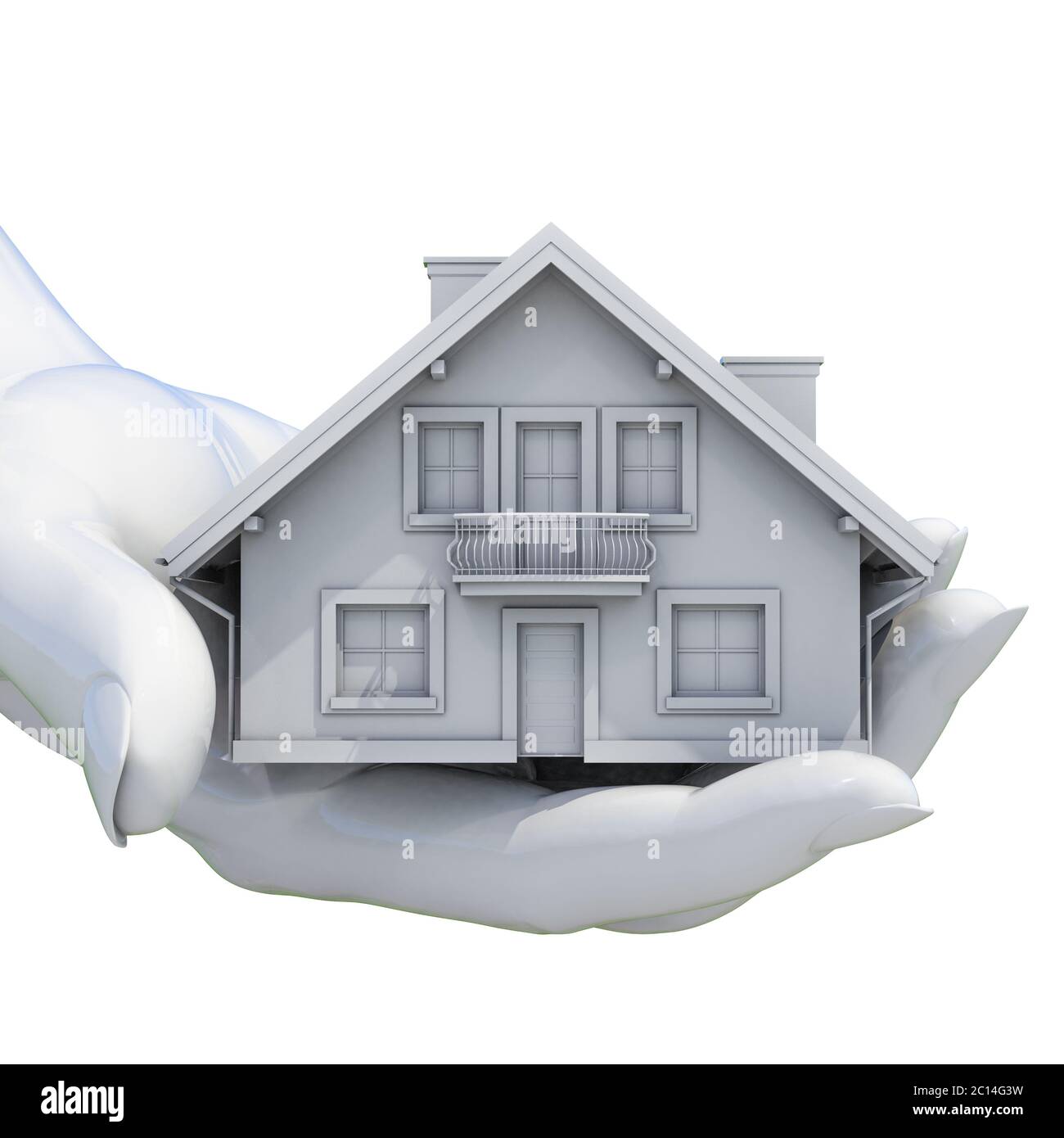 Architect holding building model hi-res stock photography and images ...