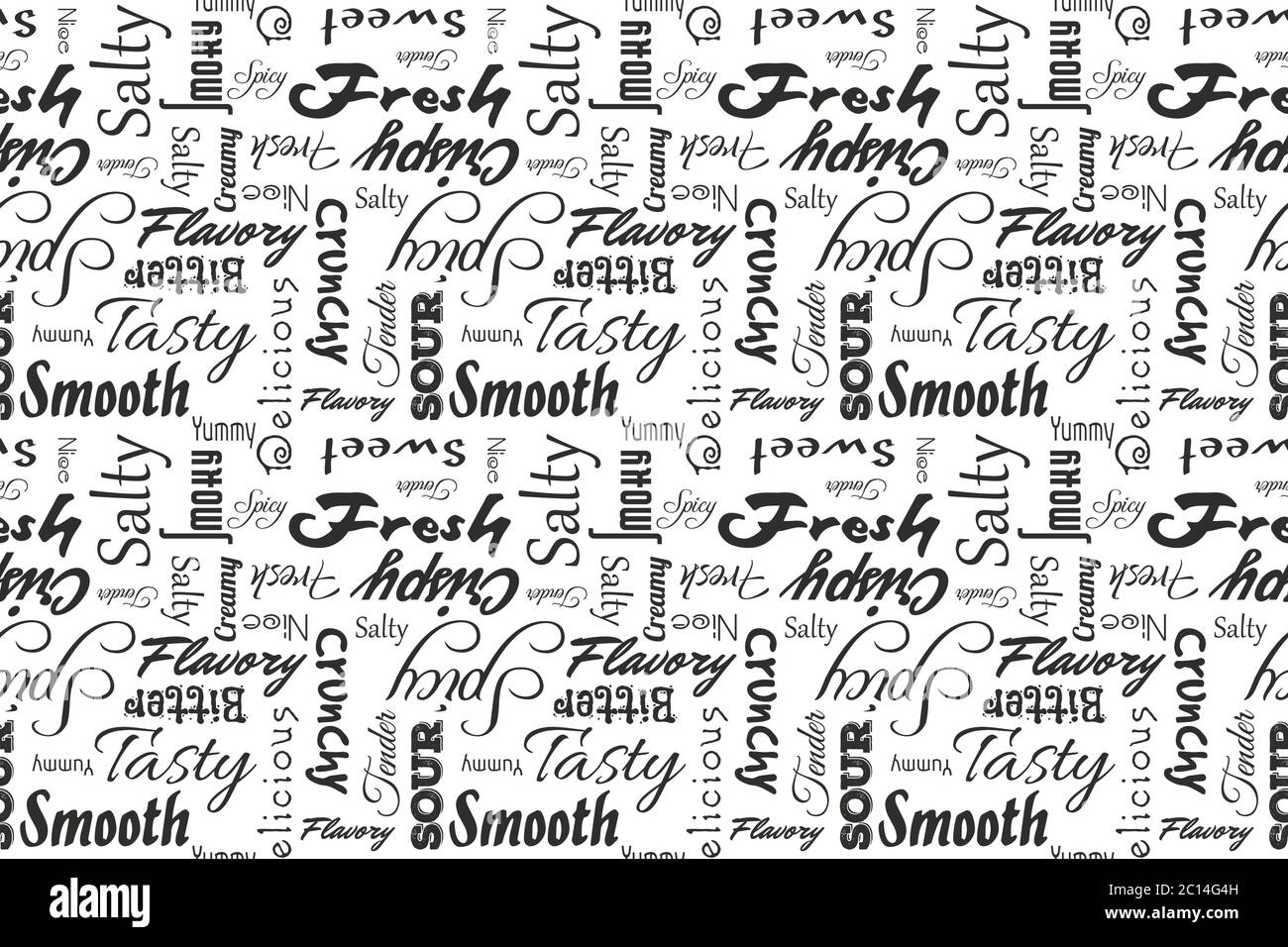 Food seamless vector pattern background. Wallpaper delicious, tasty ...