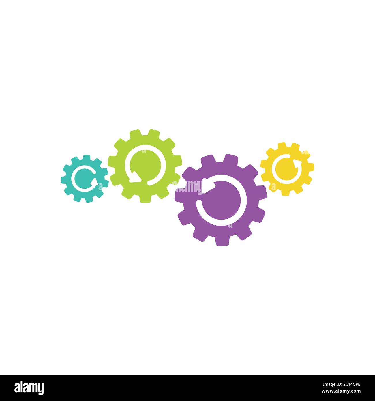 Integration innovation icon Stock Vector Images - Alamy
