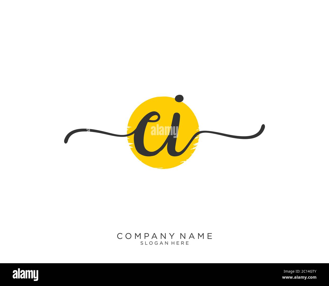 Initial ci hi-res stock photography and images - Alamy