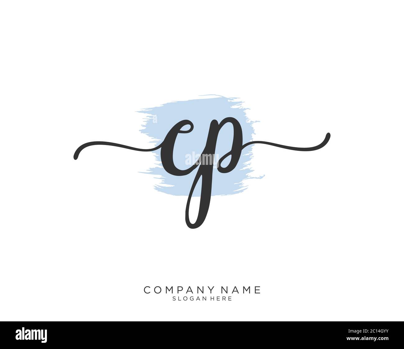 Initial Cp Logo Cut Out Stock Images & Pictures - Alamy