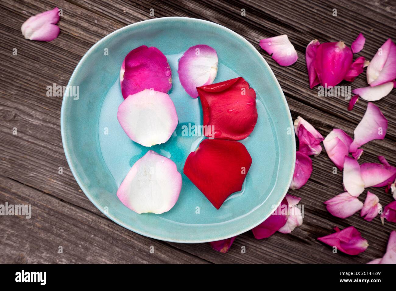 pedals of red rose Stock Photo - Alamy