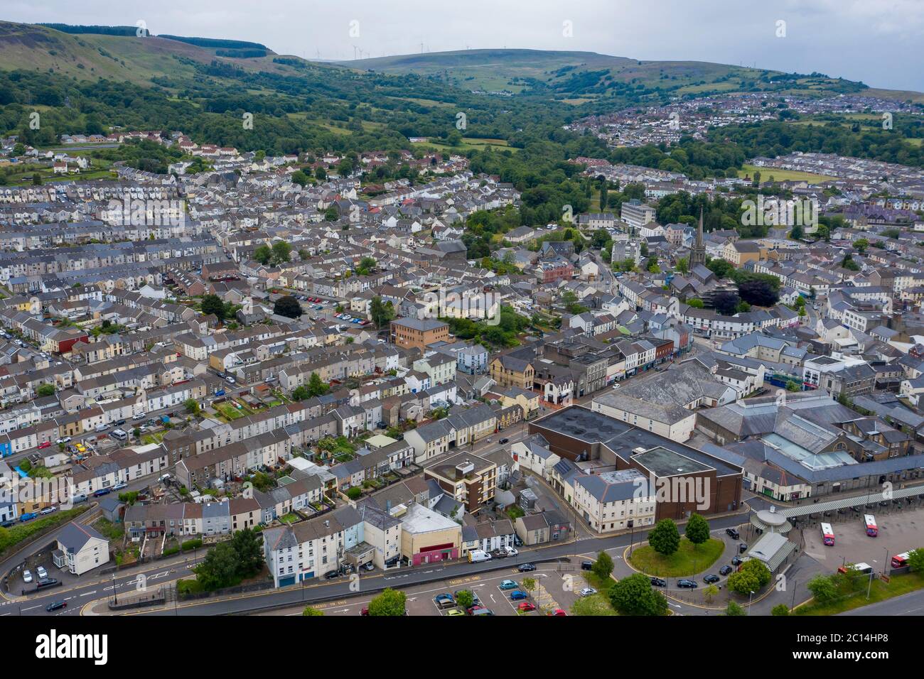 Aberdare town centre hi-res stock photography and images - Alamy