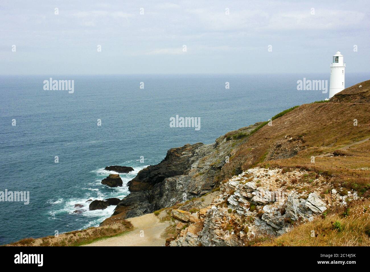 Trevose head lighthouse cornwall england hi-res stock photography and ...