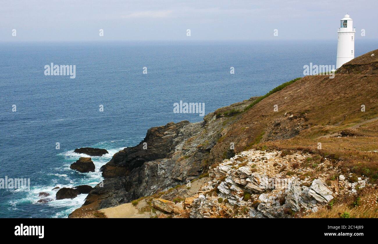 Trevose head lighthouse cornwall hi-res stock photography and images ...